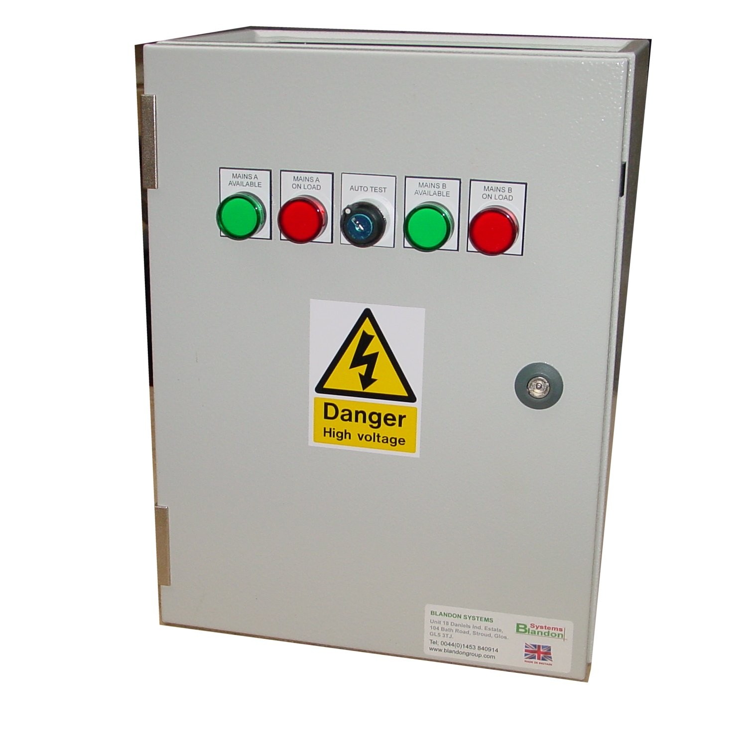 45A automatic transfer switch mains - mains UVR 3 phase 400v with ABB ...